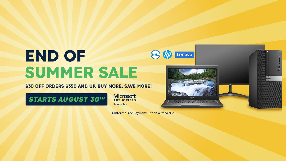 Microsoft Authorized Refurbished Desktops — REFURB.io USA