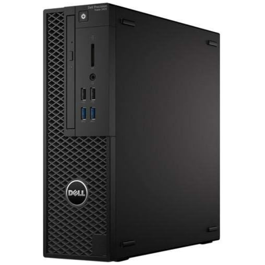Dell Workstation 3420 Small Form Factor Desktop Intel i5-6500 3.2 GHz ...