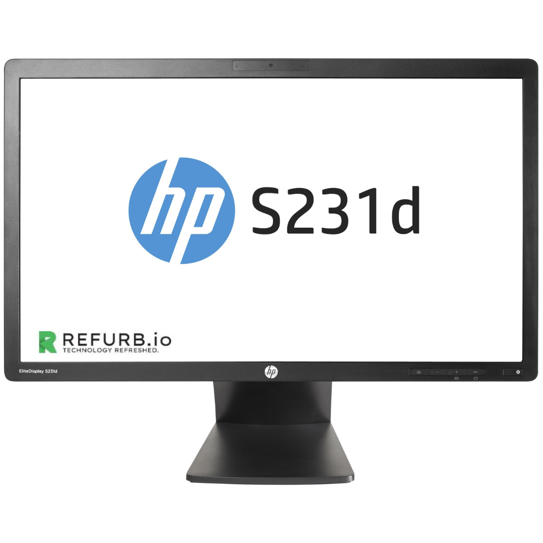 HP S231D 23-inch - LCD Monitor - Webcam- Refurbished, Grade A — REFURB ...
